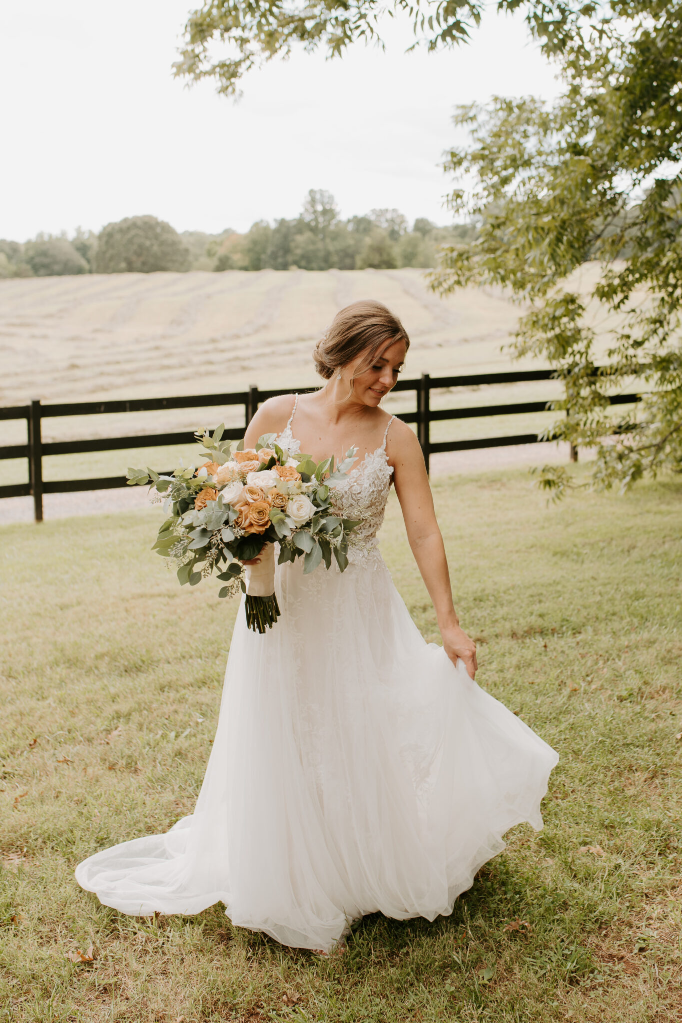 An Intimate Wedding at Old Mill Farm Venue, Bedford, Virginia